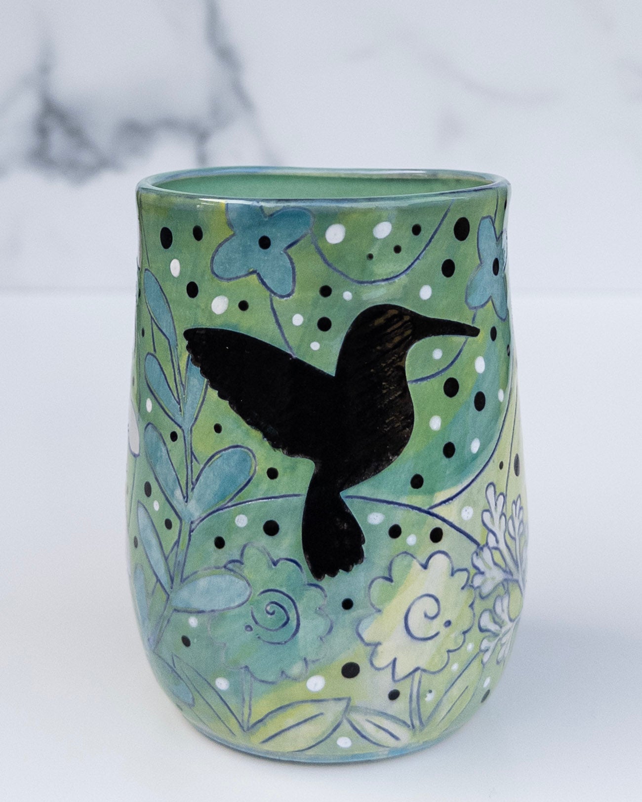 17 - TUMBLER: Hello Hummers! – Patricia Griffin Studio
